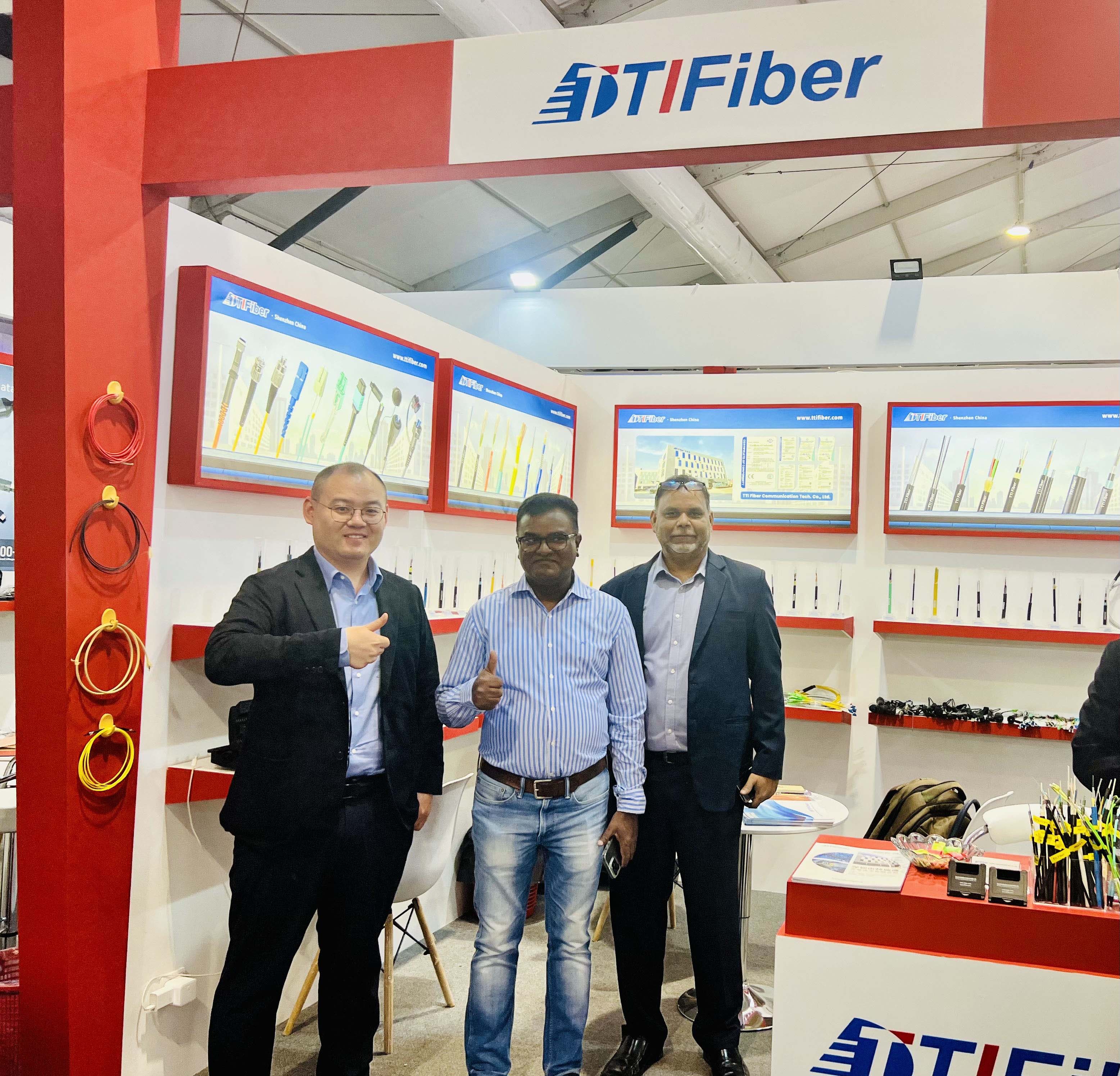 TTI Fiber Exhibits Successfully at LEAP 2024 in Saudi Arabia